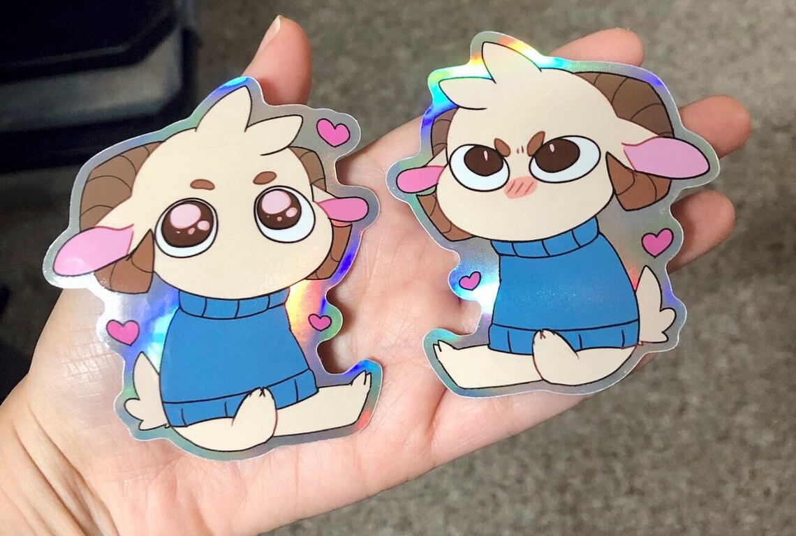 Dream SMP Stickers - Jschlatt Ram Little Guy - Etsy
