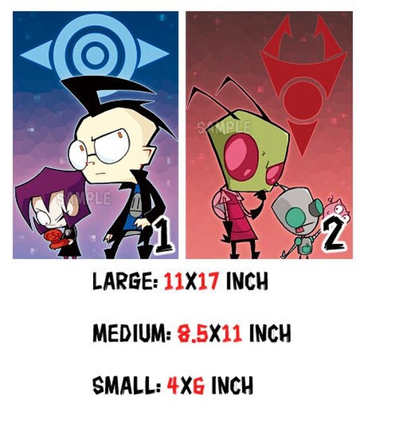 Zim X Gaz Comic
