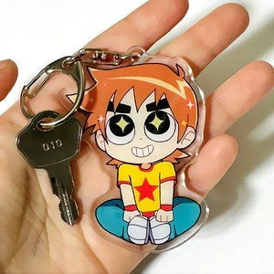 Scott Pilgrim Charm Keychain - Etsy