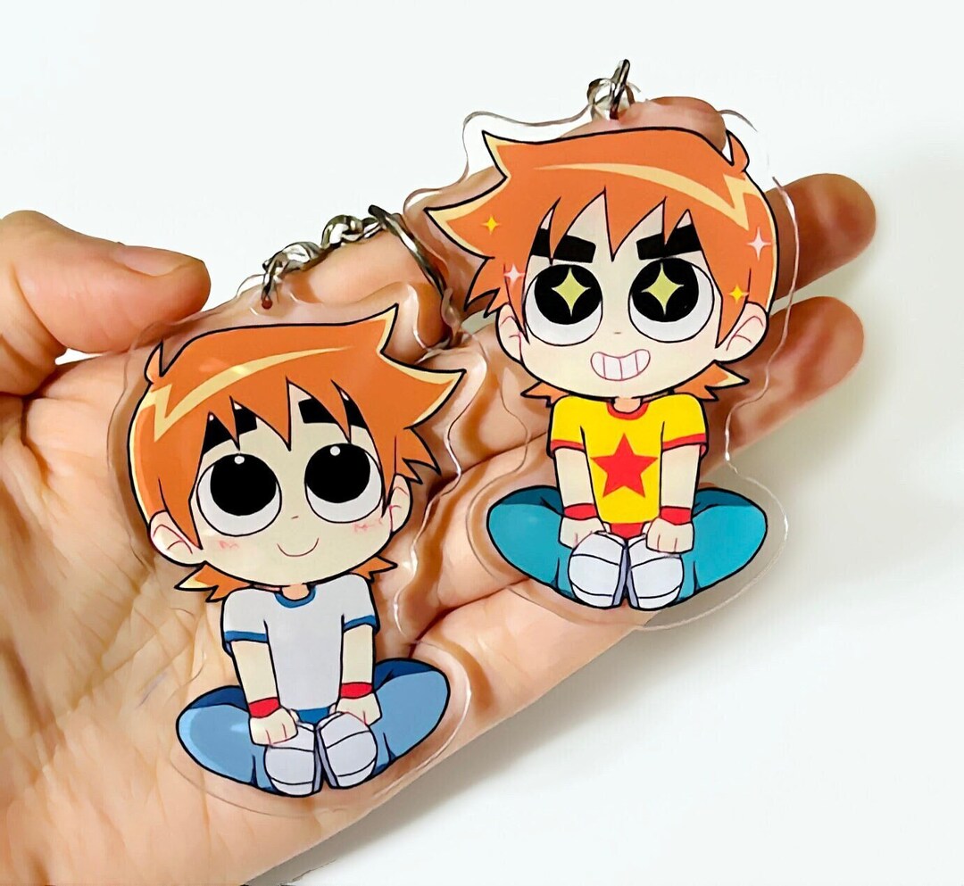 Scott Pilgrim Charm Keychain - Etsy
