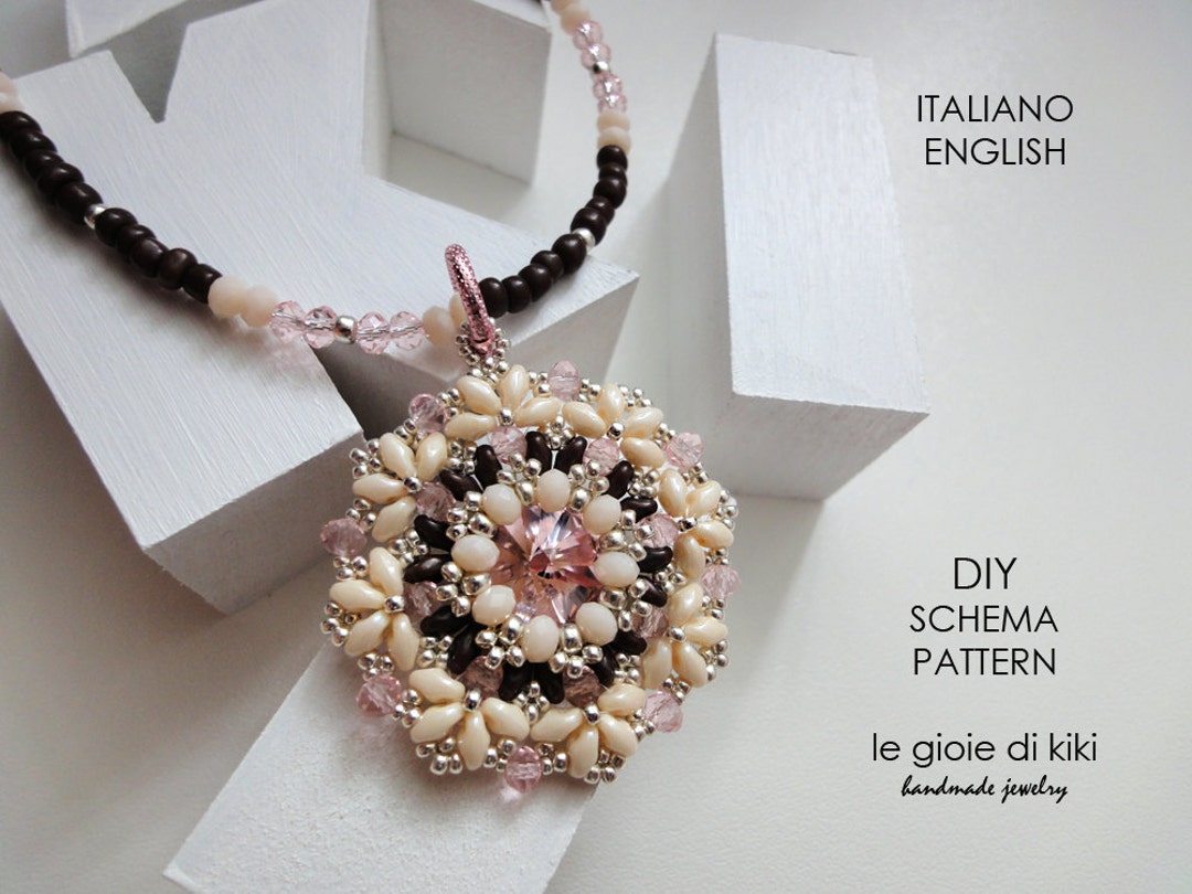 DIY, Pendant Pattern bouquet - Etsy