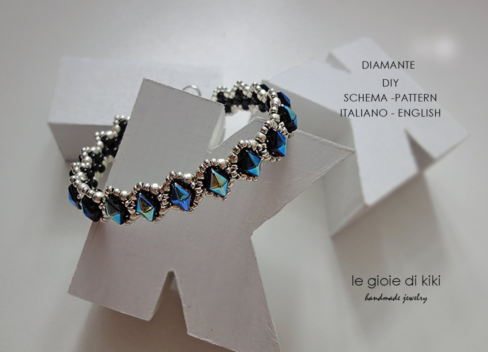 DIY "diamond" Bracelet Pattern - Etsy