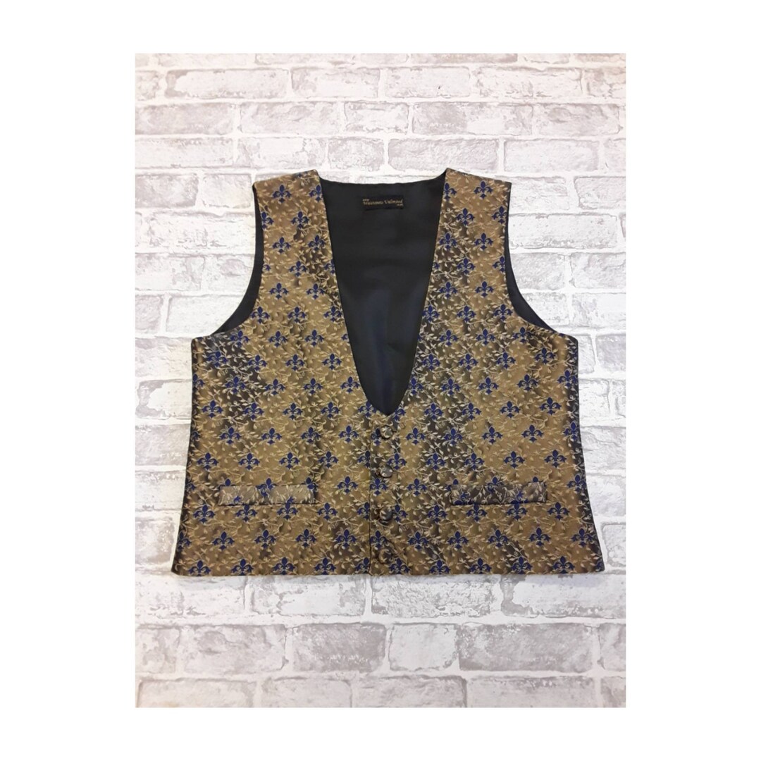 Men's Evening Style, Low Cut Waistcoat, Men's Evening Low Cut Vest 42 ...