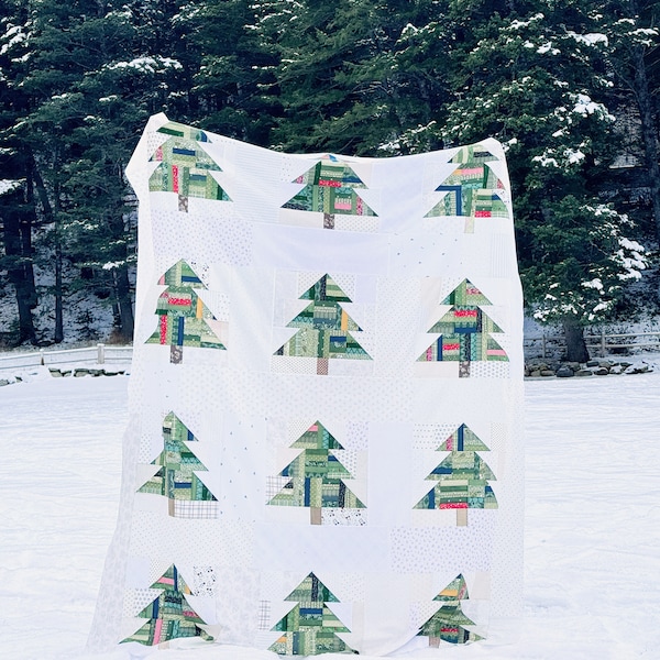 Tree Quilt - Etsy