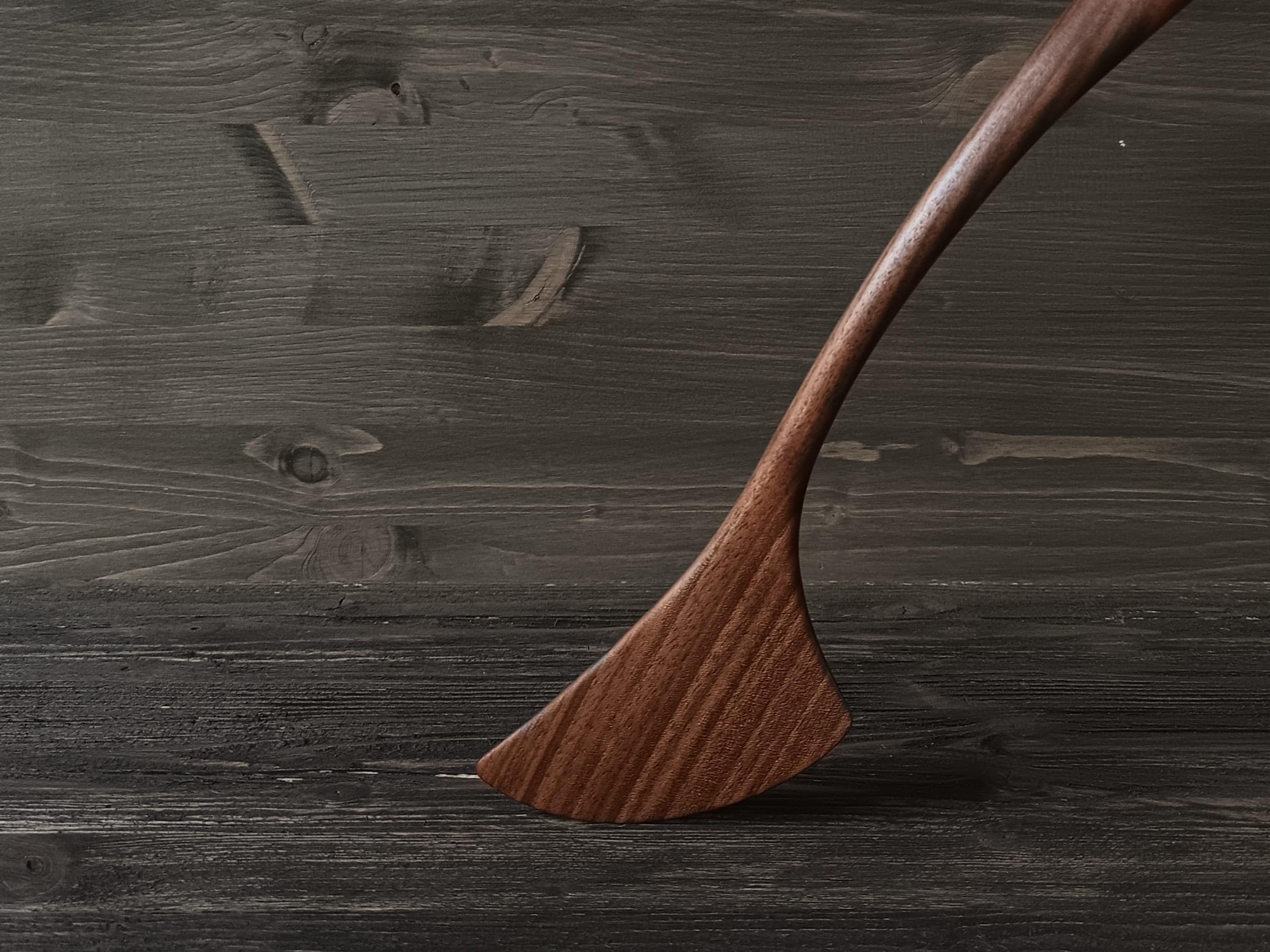 Original Handmade Wooden Stirrer Spatula Made From Walnut Wood Kitchen ...