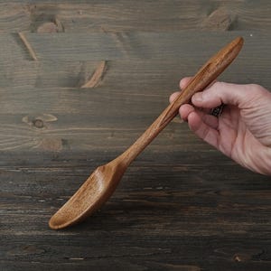 Unique Handmade Wooden Cooking and Serving Spoon From Walnut - Etsy