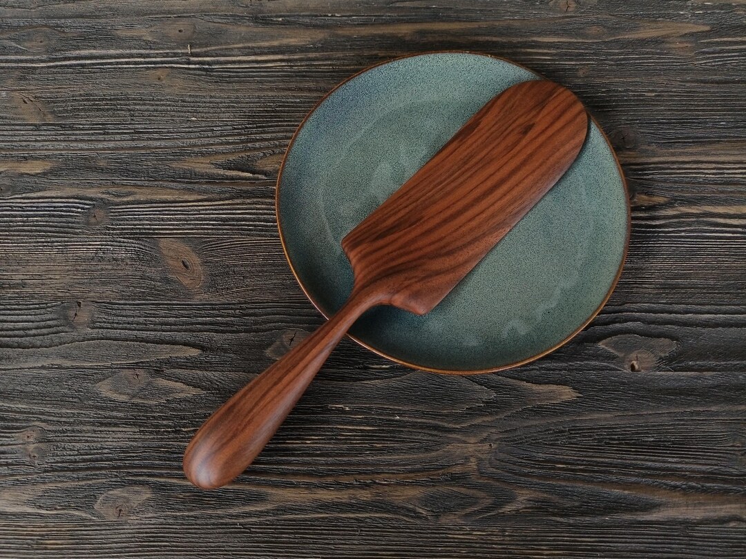 Handmade Cooking Spatula Spurtle From Walnut Wood - Etsy