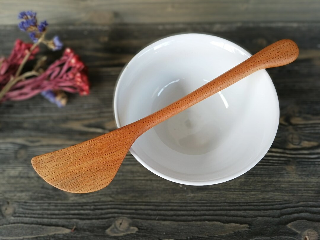 Handmade Wooden Mini Spatula Stirrer Beech Wood - Etsy