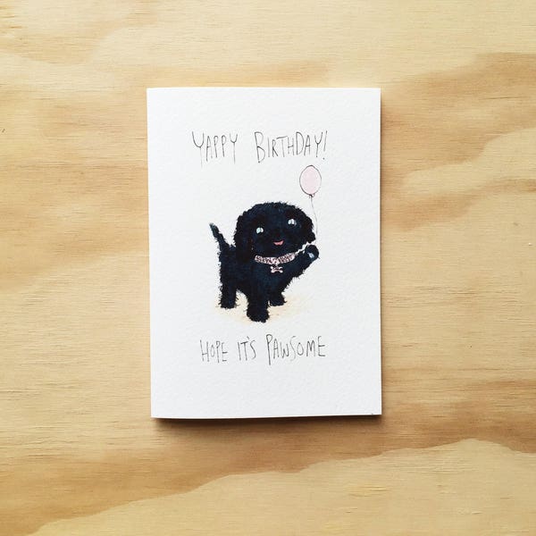 Dog Pun Card - Etsy