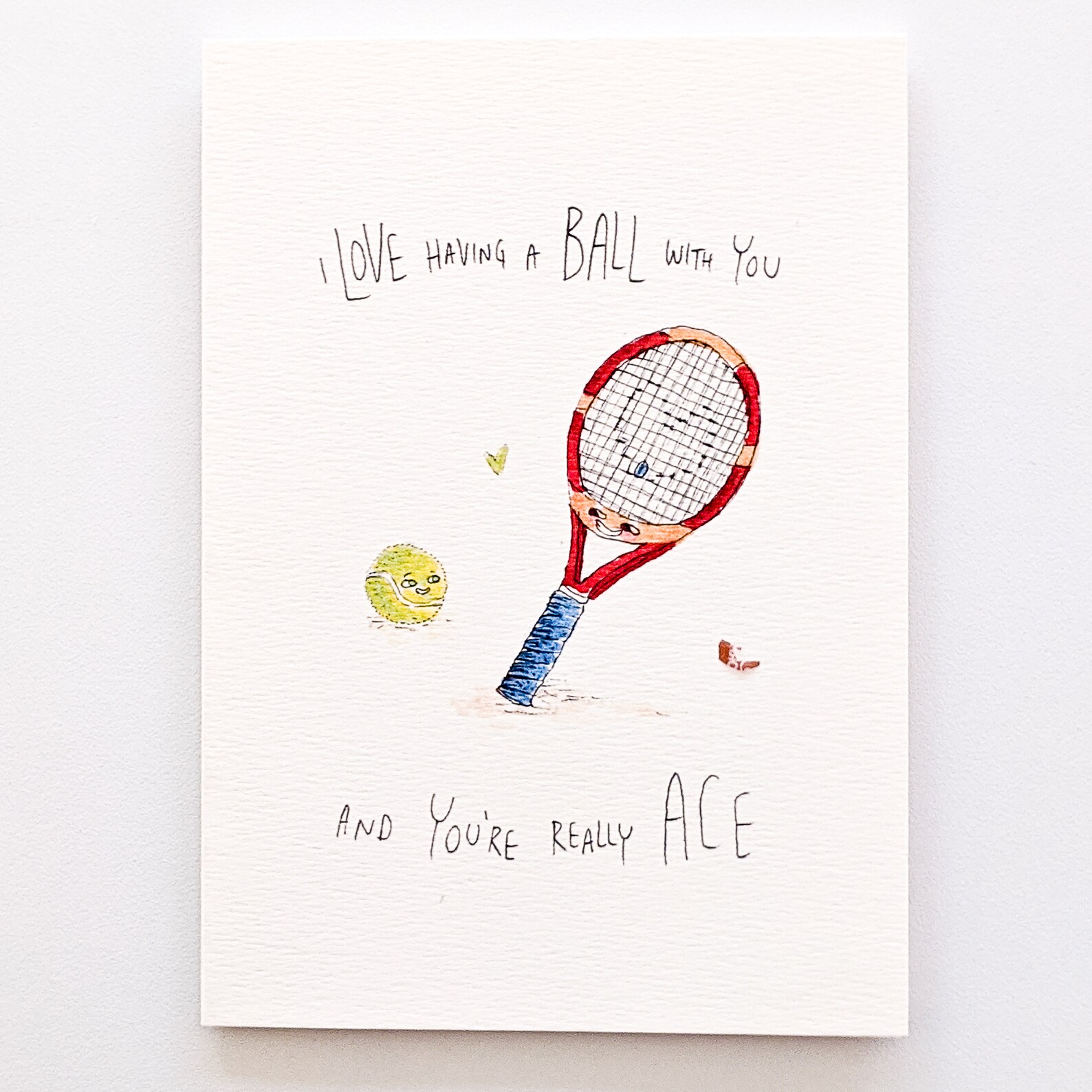 I Love Having a Ball With You and I Think You're Really Ace | Handmade ...