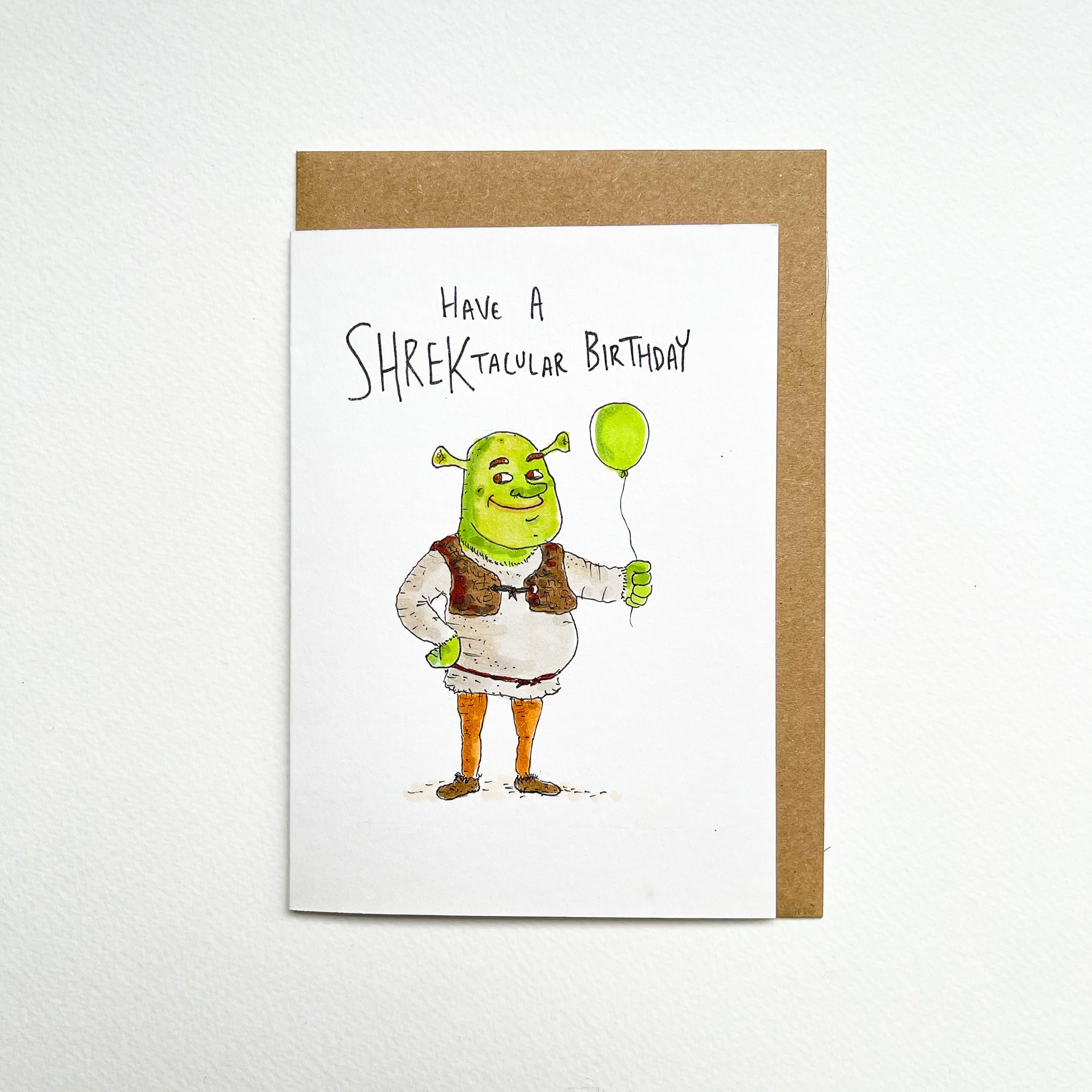 Shrek Birthday Card - Printable Cards