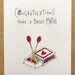 Congratulations You're a Perfect Match | Handmade Greeting Card ...