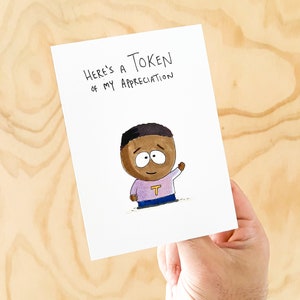 Here's A Token of My Appreciation | Handmade Greeting Card Love Card ...