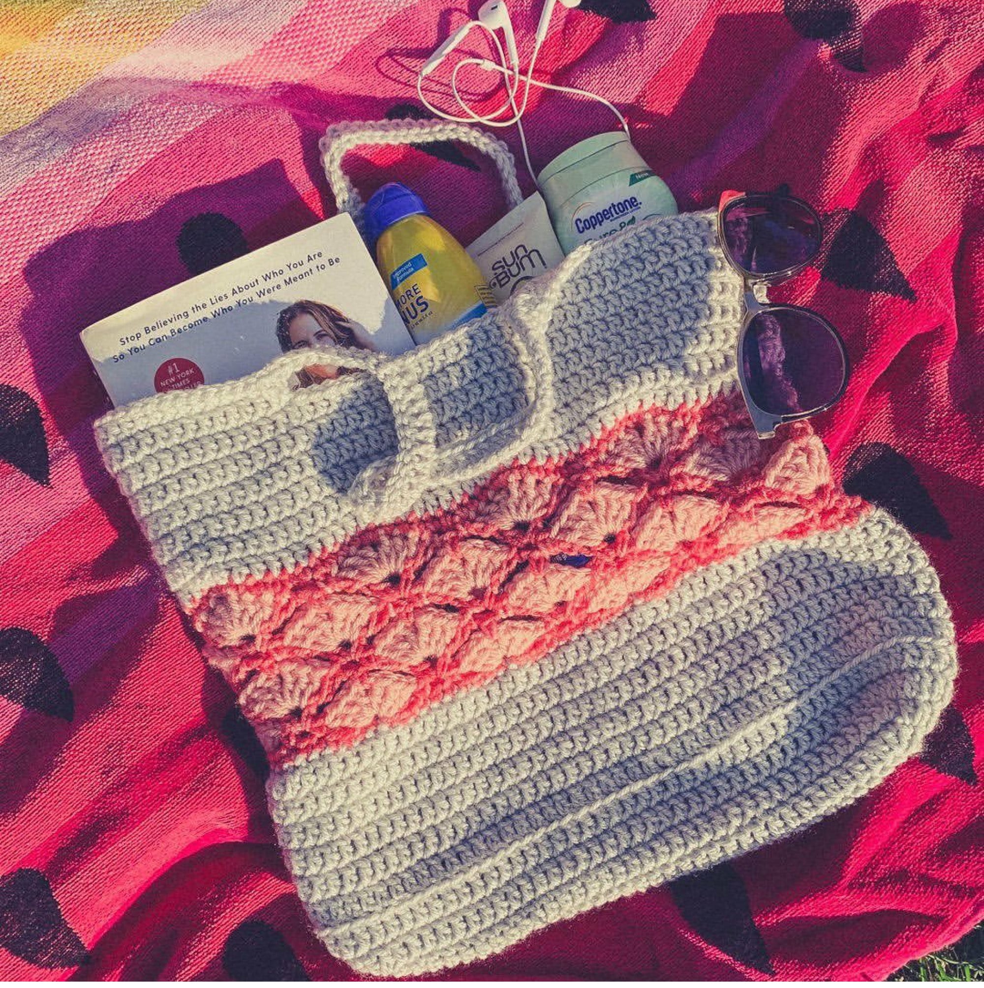 Seashell Beach Bag Crochet Pattern PDF Digital Download - Etsy