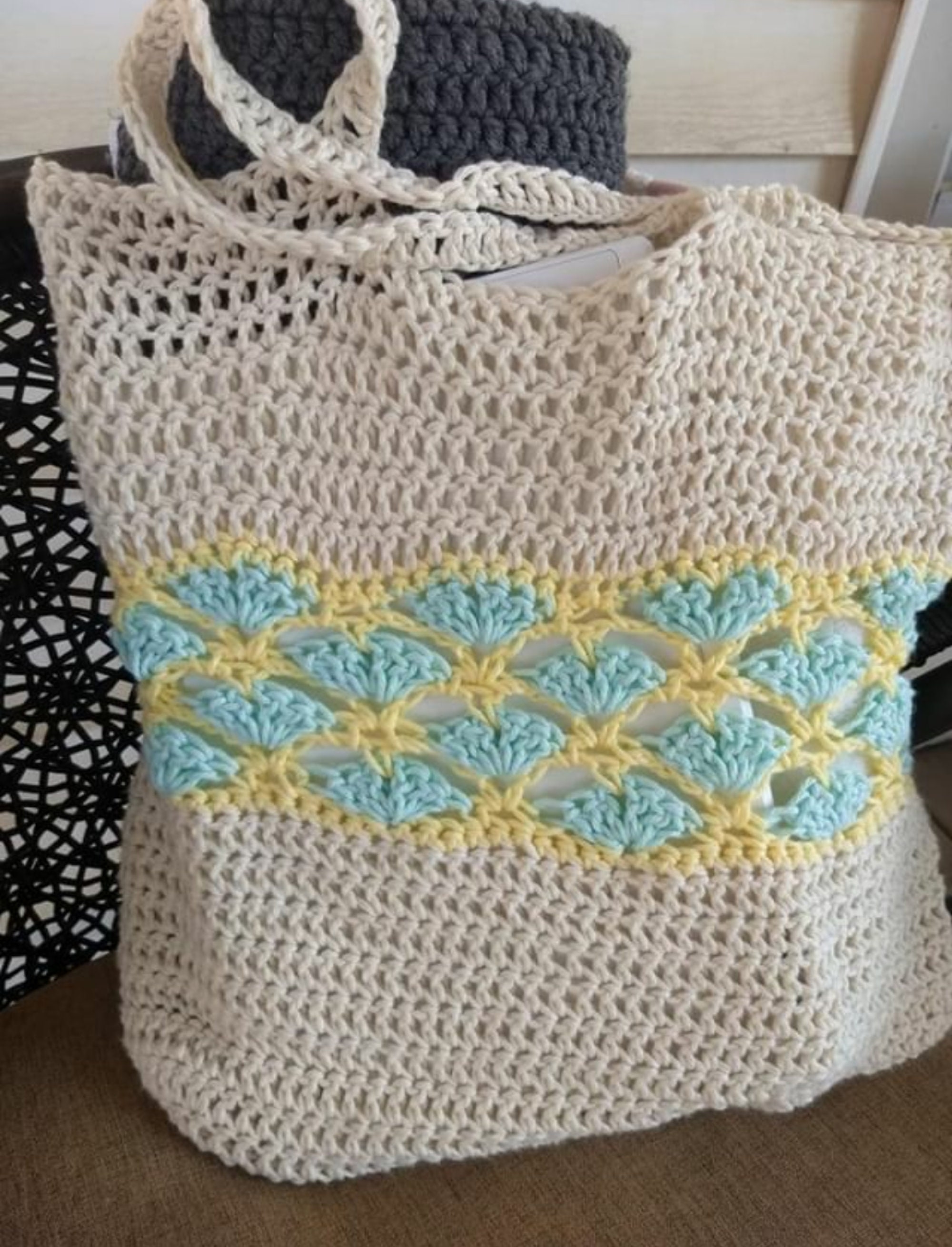 Seashell Beach Bag Crochet Pattern PDF Digital Download - Etsy
