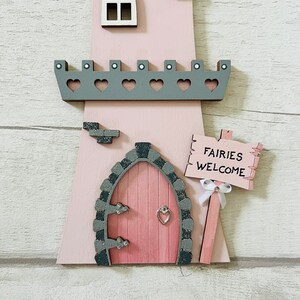 Fairy Princess Tower Fairy Door Bedroom Decor Wall Art - Etsy UK