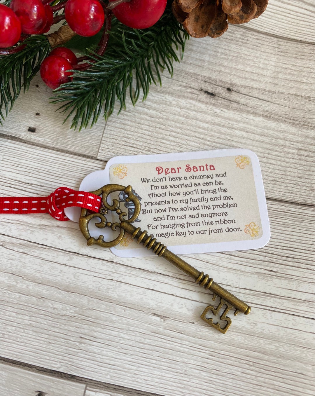 Santa’s Magic Key, Santa Key for Christmas Eve Box - Etsy UK