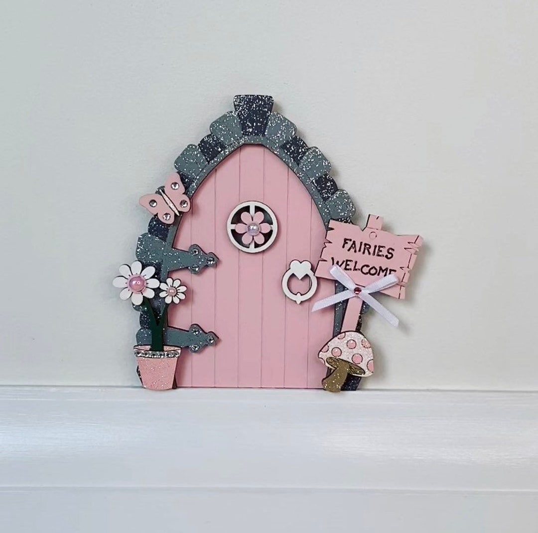 Blush Pink Fairy Door - Etsy