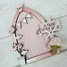 Magical Light Pastel Pink Fairy Door Handpainted With - Etsy