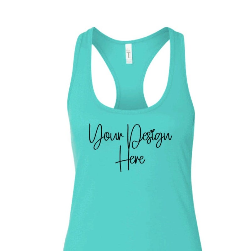 Turquoise Tank Top - Etsy