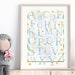 Downloadable and Printable Star Alphabet A3 A4 Size Us Letter Ideal for ...