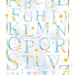 Downloadable and Printable Star Alphabet A3 A4 Size Us Letter Ideal for ...