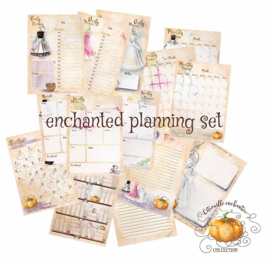 Digital Daily Weekly Monthly Planners, to Do and Habit Tracker, Book ...