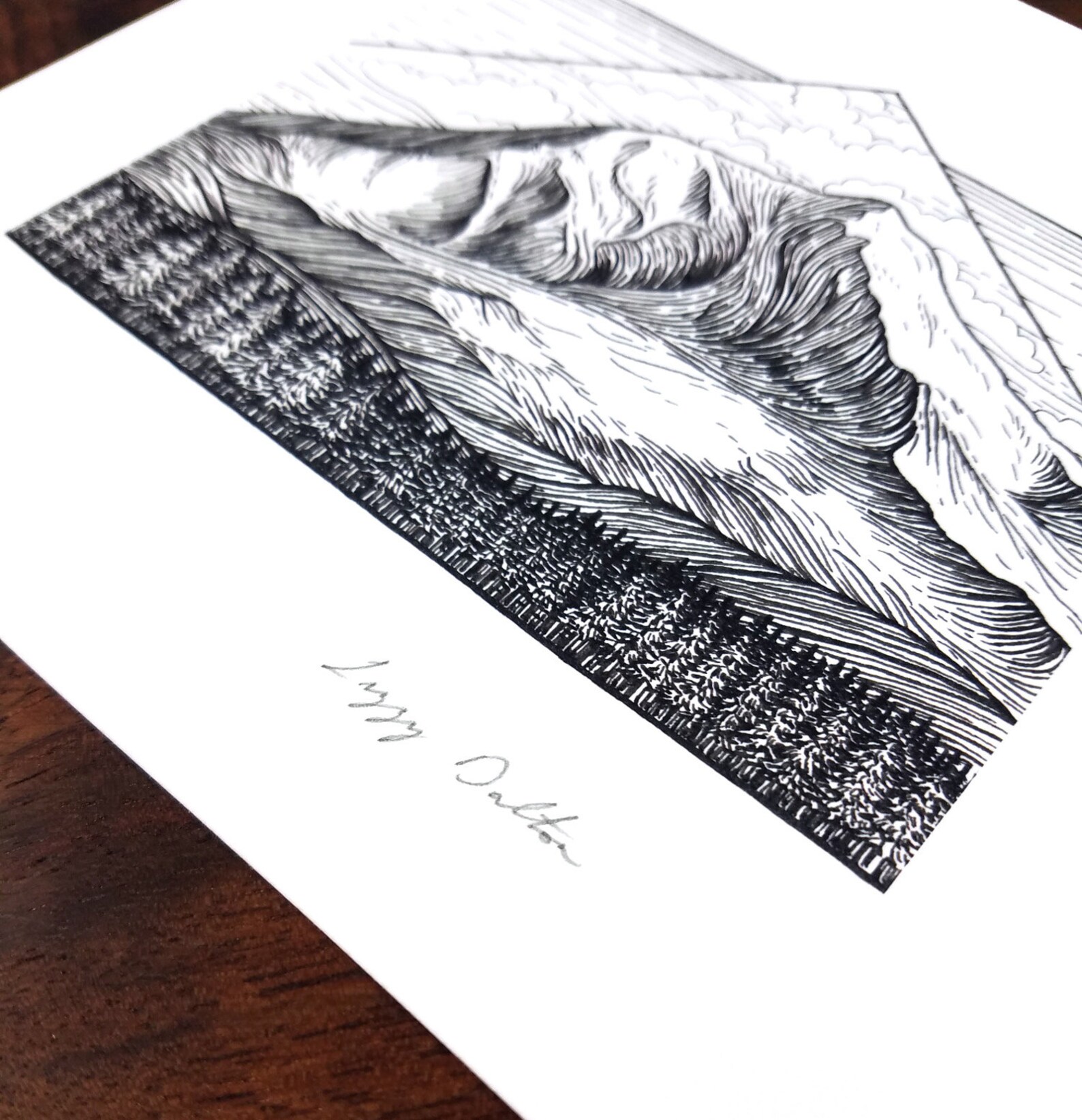 Mount Adams Giclee Print Washington Pacific Northwest - Etsy