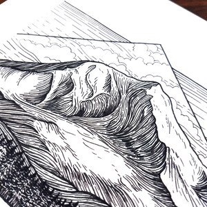 Mount Adams Giclee Print Washington, Pacific Northwest, Mountain ...