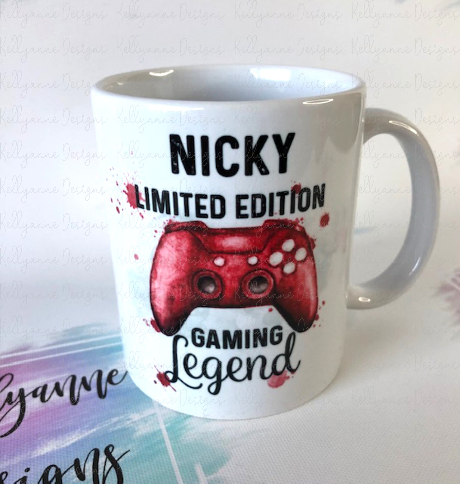 Limited Edition Personalised Gaming Legend Mug Gamer Mug - Etsy UK