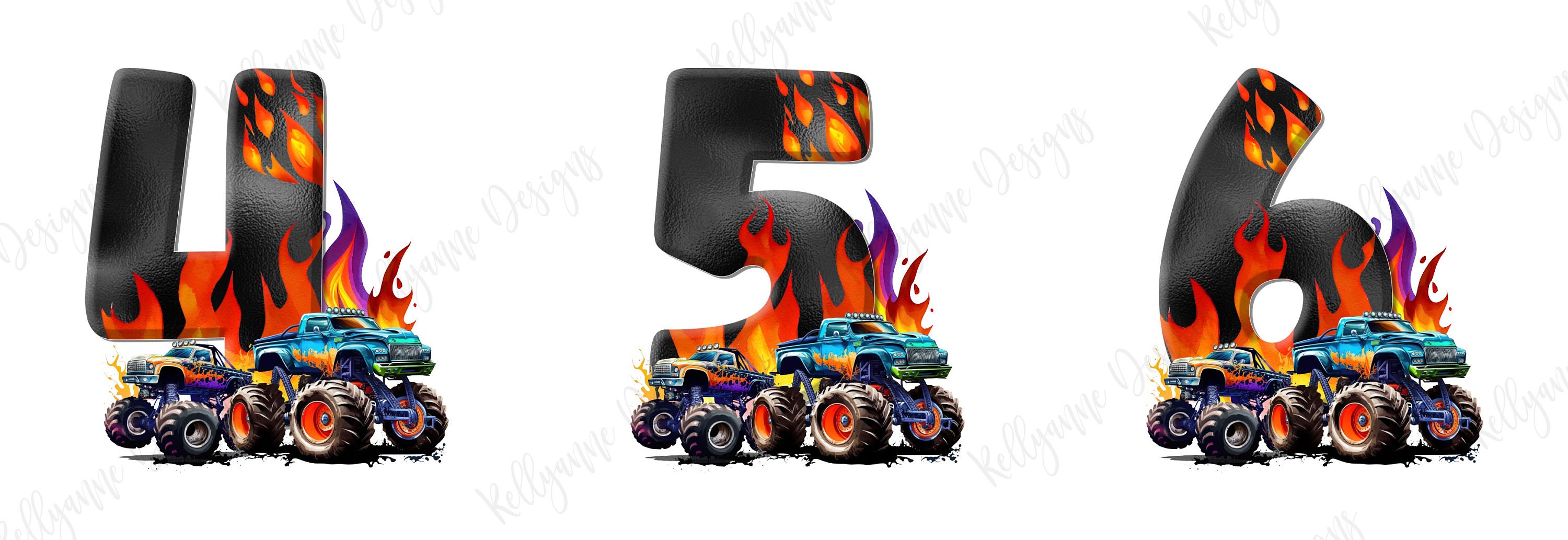 Monster Truck Birthday Card Personalised Card Monster Truck - Etsy