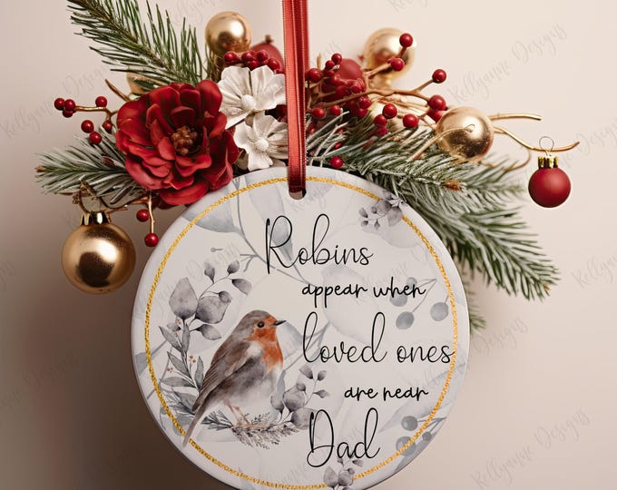 Personalised Bauble, Gift, Snow,rememberance Bauble,christmas Tree ...