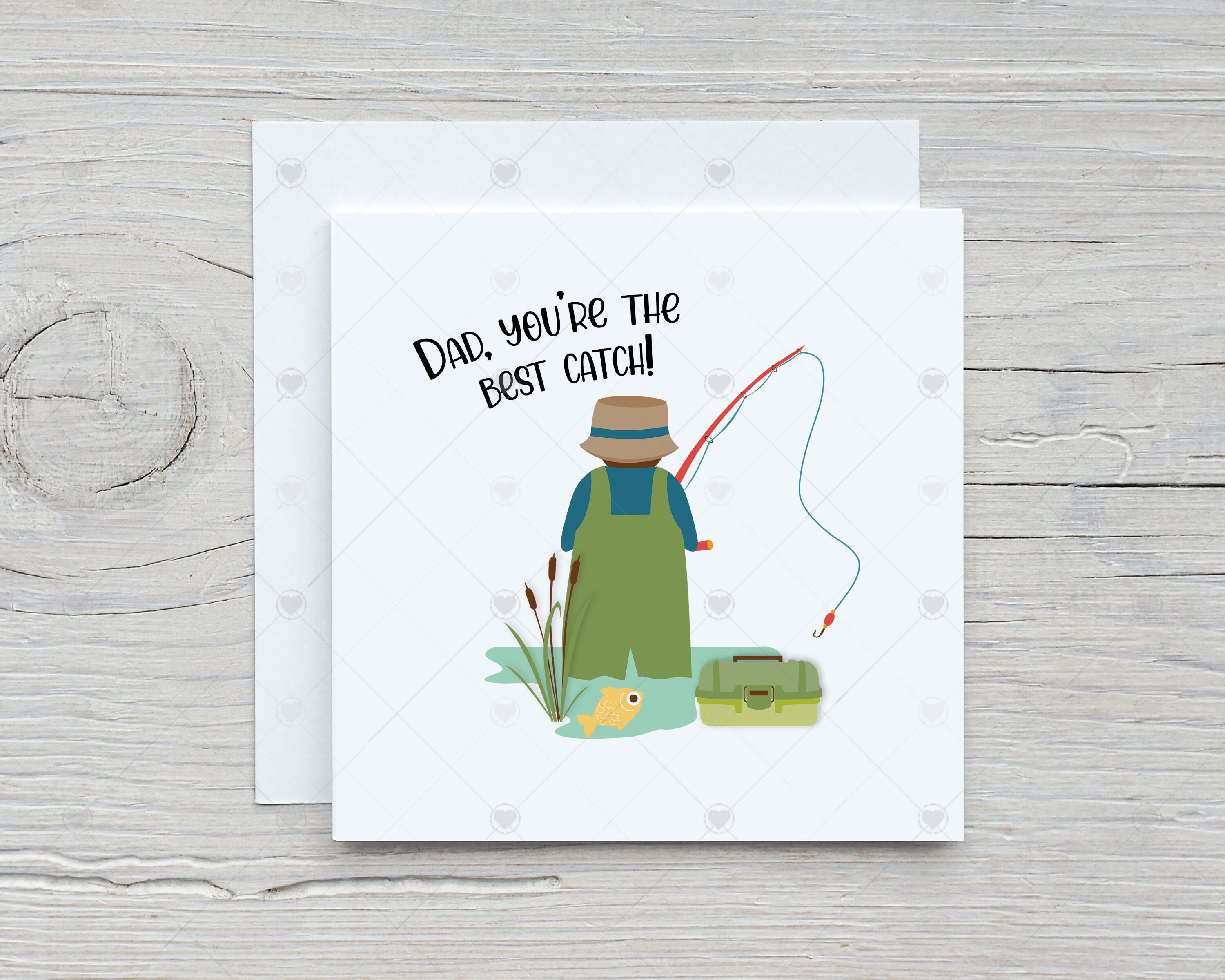 Dad Fishing Themed Birthday Cards 3 Designs Free UK Shipping - Etsy ...