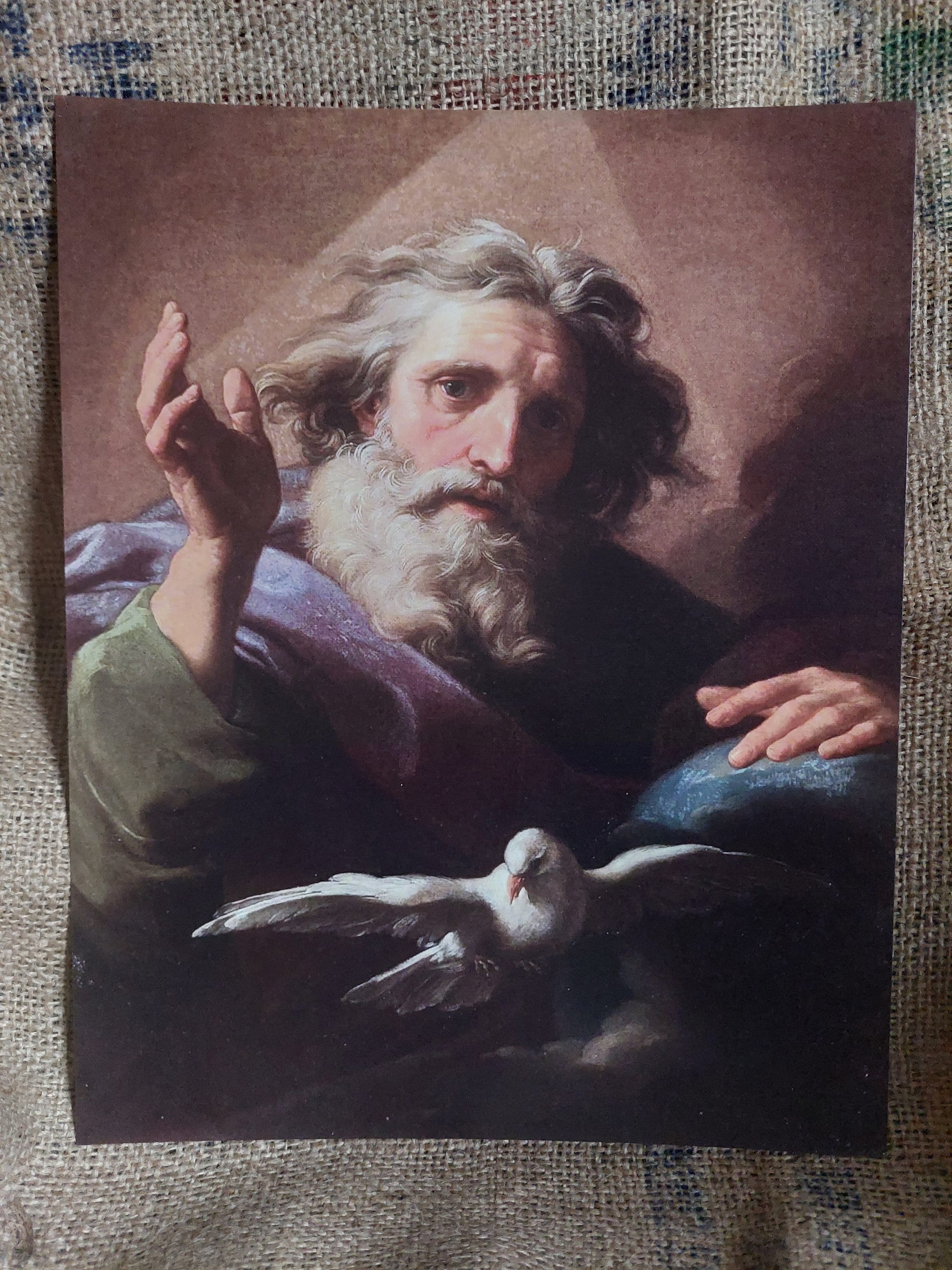 God the Father Catholic Art Print, Unframed - Etsy