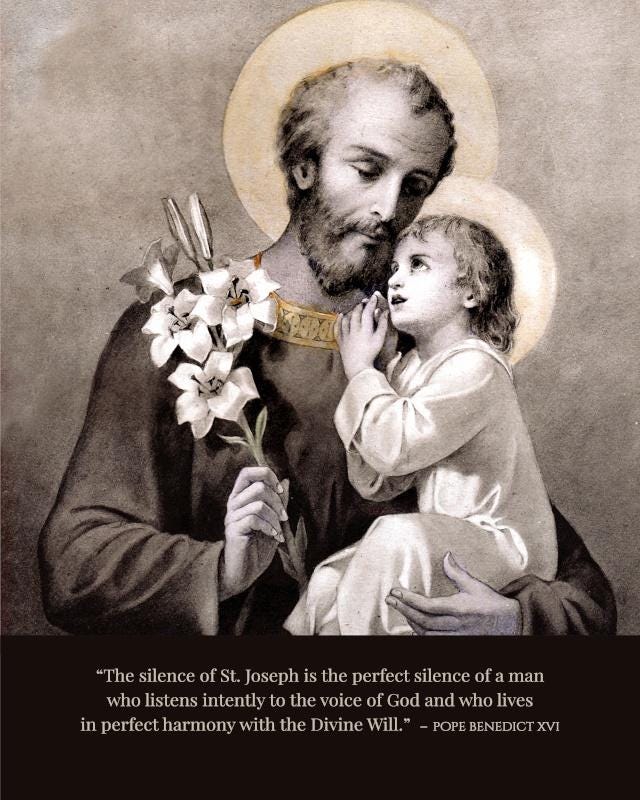 St. Joseph Catholic Art PRINTABLE DOWNLOAD - Etsy