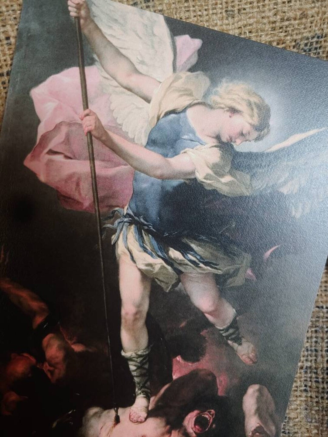 St. Michael the Archangel Catholic Art Print, Unframed - Etsy