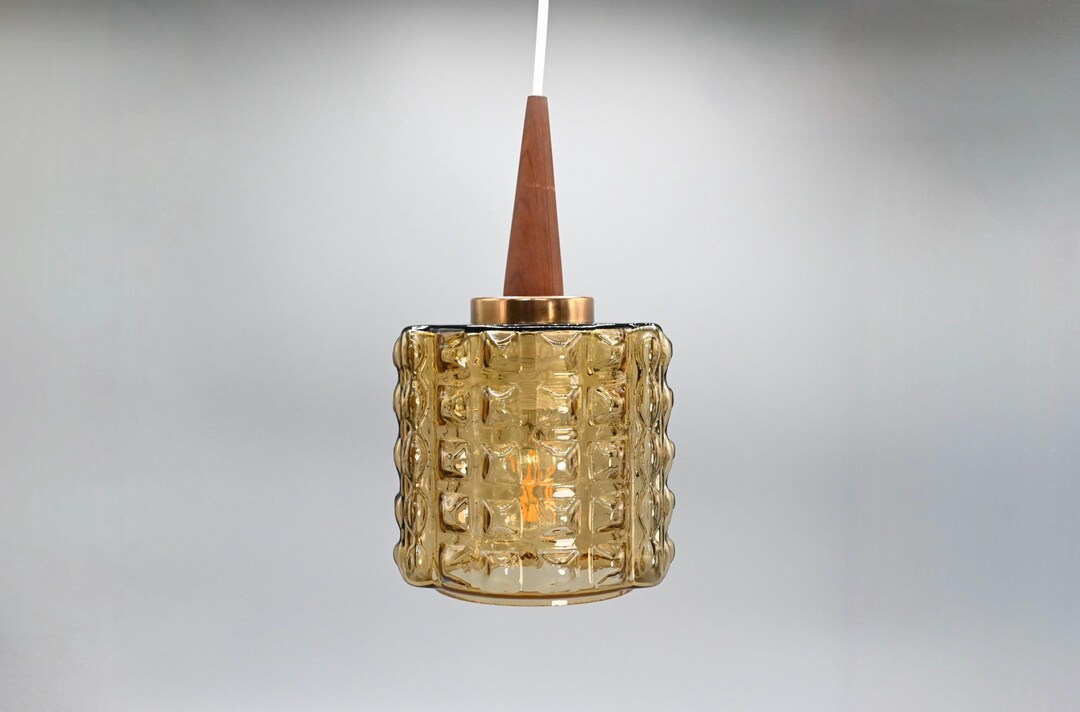 Scandinavian Ceiling Pendant Light, Hanging Lamp With Pattern Shade ...