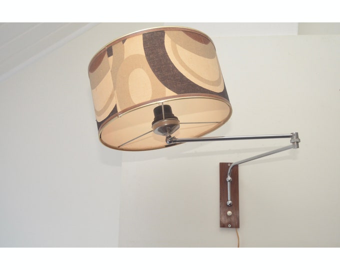 Modernist Dutch Swivel / Swing Arm Wall Lamp From the 1960s in Danish ...