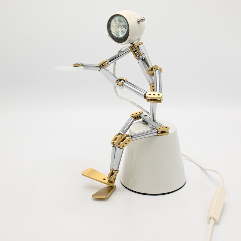 Robot Lamp - Etsy