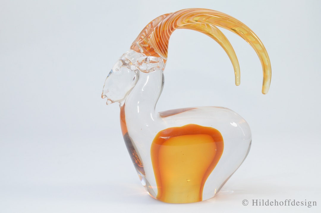 Modern Art Glass Ipex Sculpture in Murano Style - Etsy