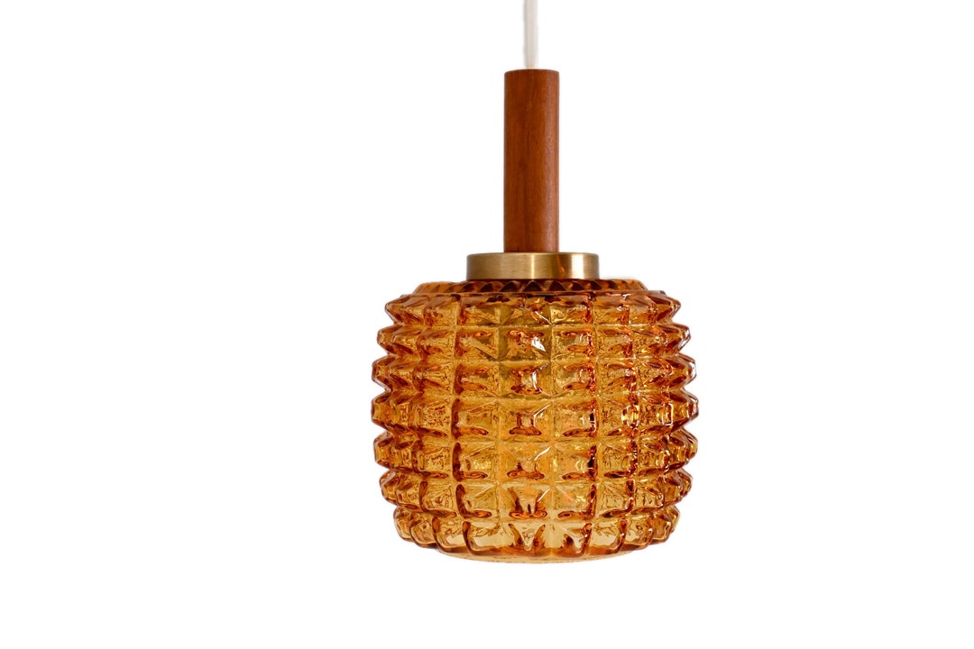 Scandinavian Ceiling Pendant Light, Hanging Lamp With Spiked Shade ...