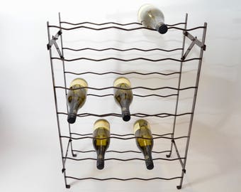 Metal Wine Rack - Etsy