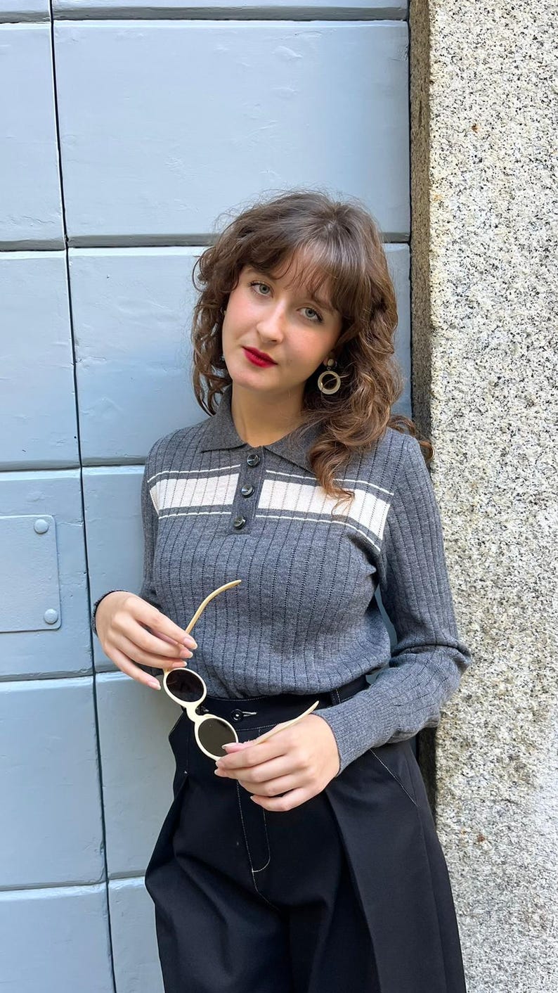 Vintage 1930s Style Woolen “serafina” Limited Edition Seraph Sweater ...