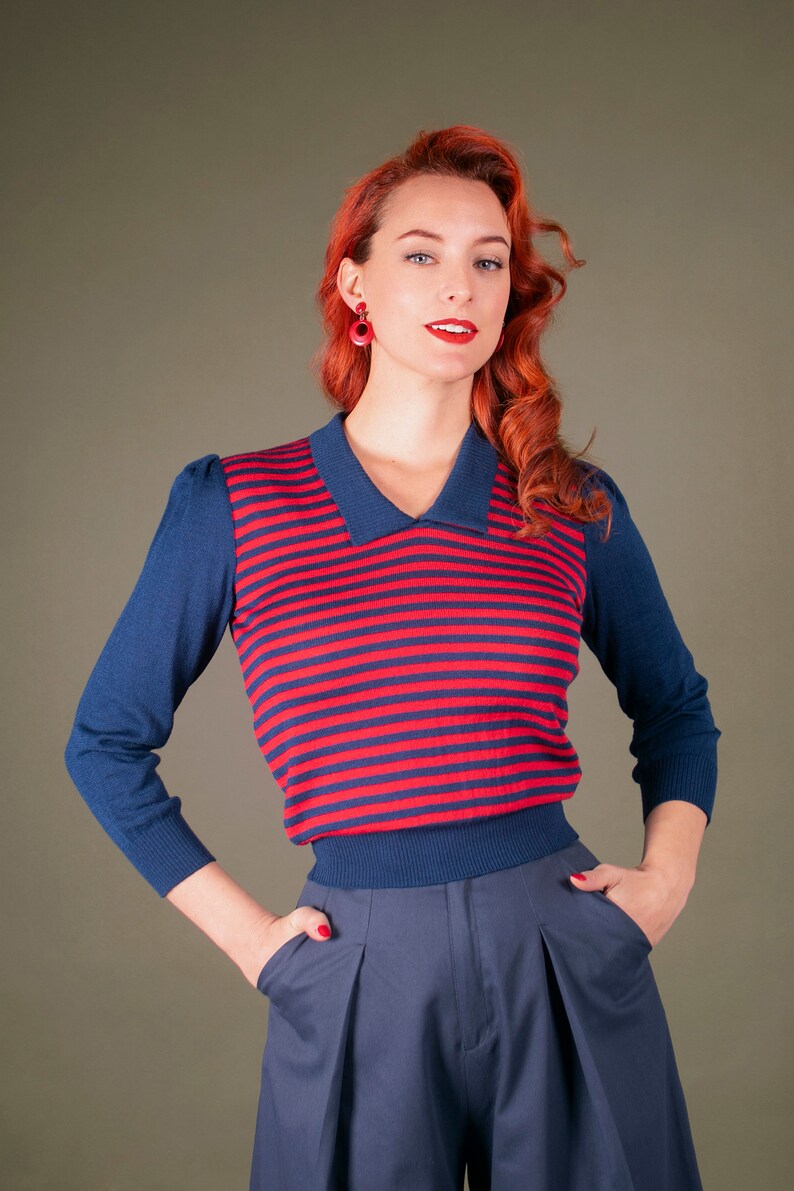 1950s Sweaters 50s Cardigans 50s Jumpers