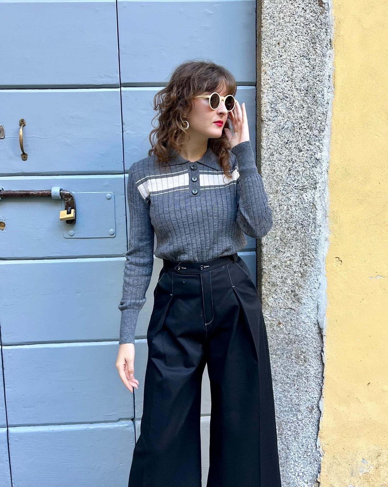 Vintage 1930s Style Woolen “serafina” Limited Edition Seraph Sweater ...