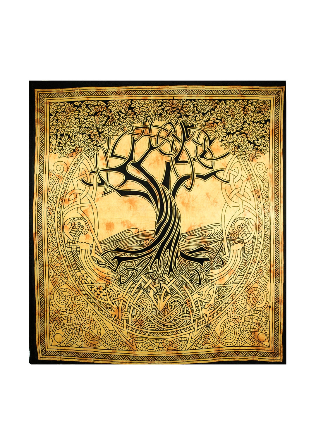 Life of Tree Tapestry Indian Cotton Wall Hanging Home Decor Hippie ...