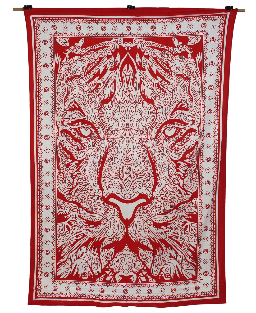 Lion Wall Tapestry Lions Wall Art Celestial Decorative Tapestry Wall ...