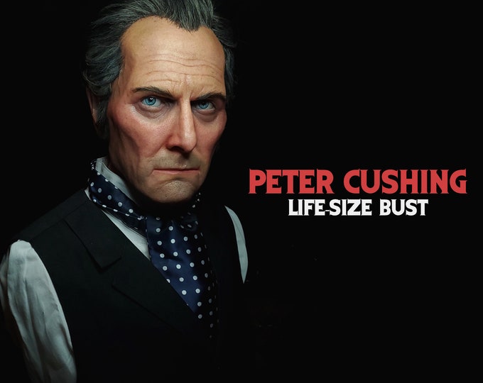 PETER CUSHING - Life-size Professional Bust - Etsy