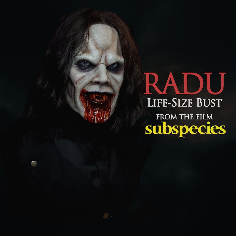RADU - Life-size Professional Bust From the Film "subspecies" - Etsy
