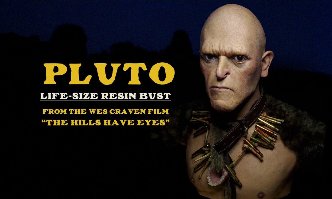 Pluto Professional Life-size Resin Bust From the Hills - Etsy UK